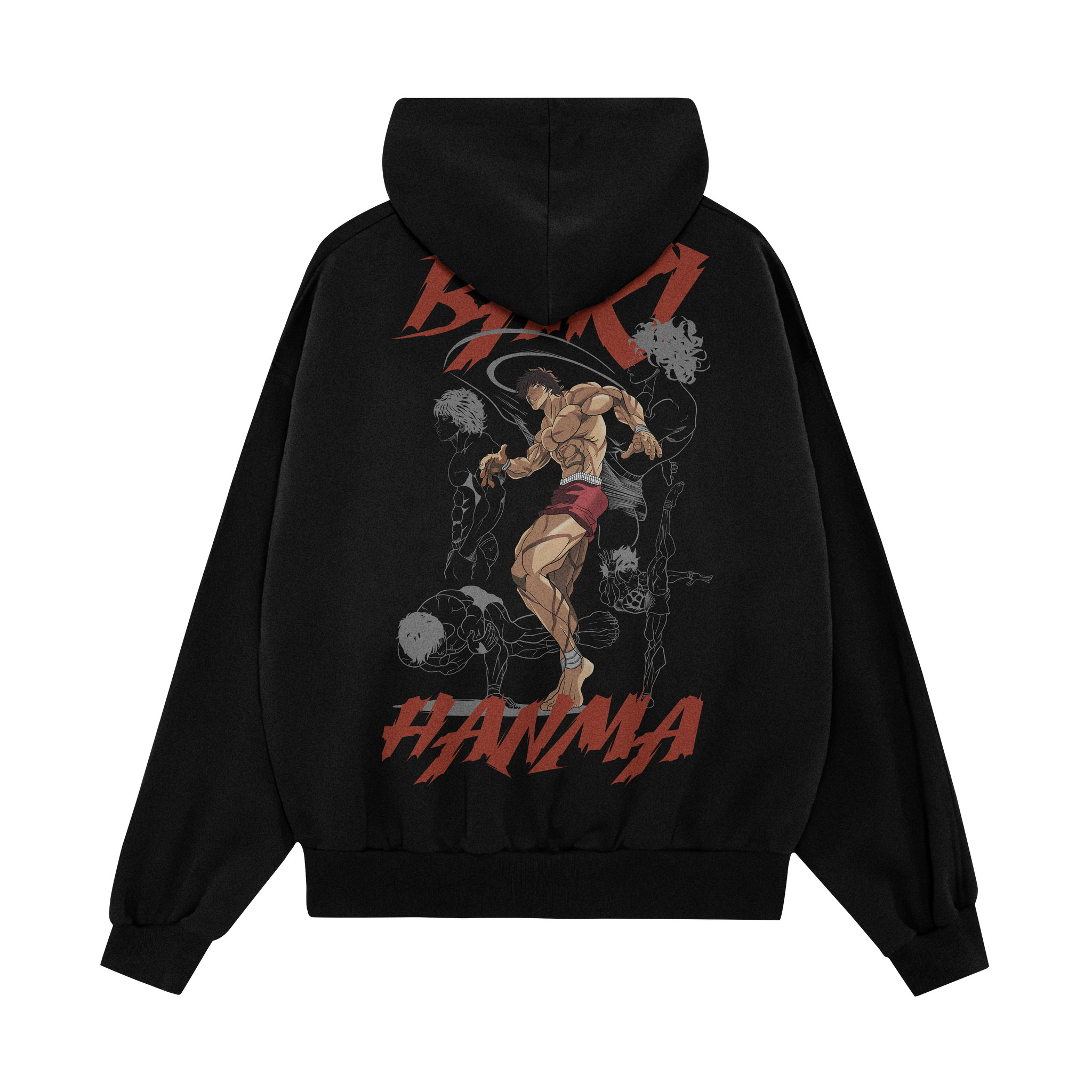 BAKI HANMA - OVERSIZED HOODIE